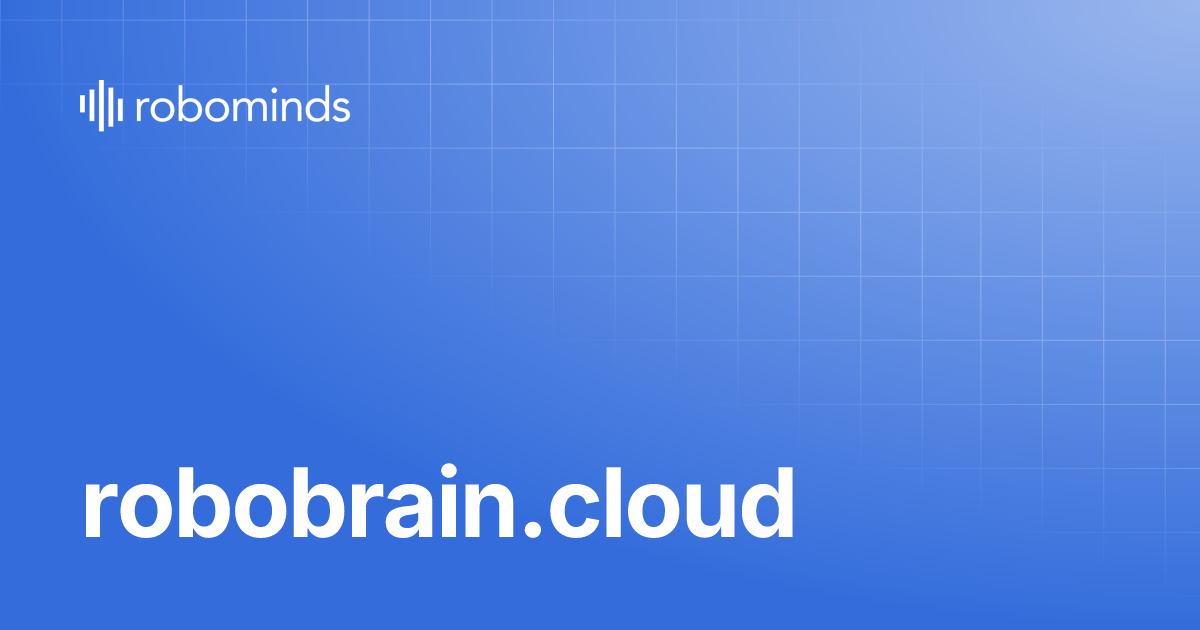 robobrain.cloud | robobrain® manual
